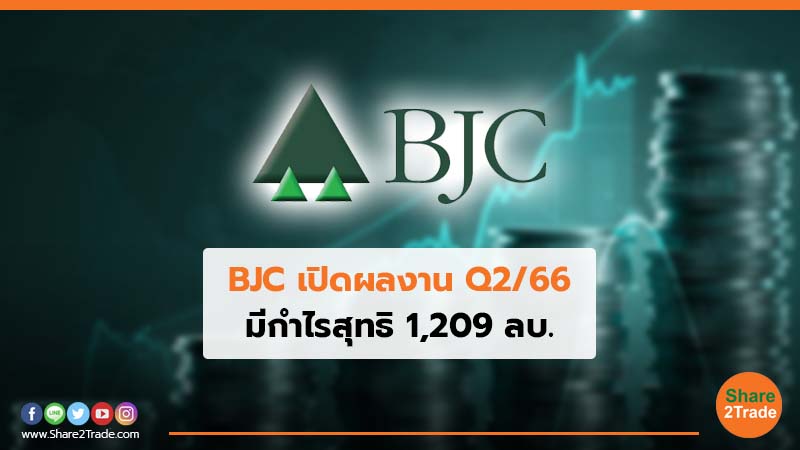 BJC เปิดผลงาน Q2/66 มีกำไรสุทธิ 1,209 ลบ. | Share2Trade